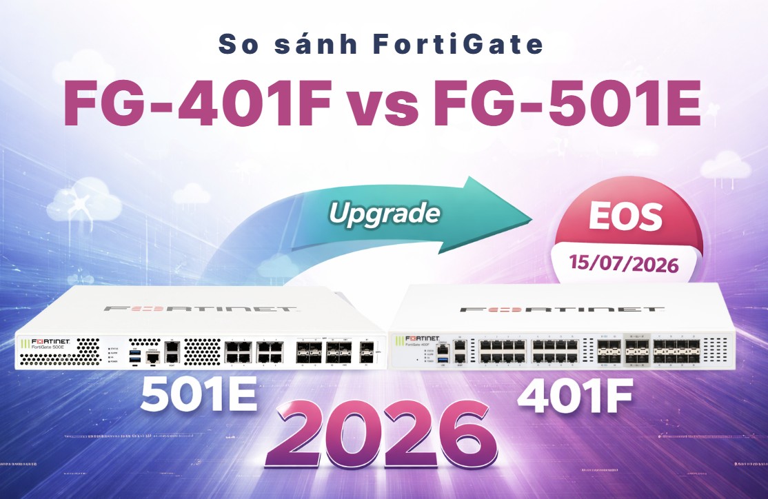 So sánh FortiGate 401F và 501E: Vì sao đây là thời điểm phù hợp để Tra